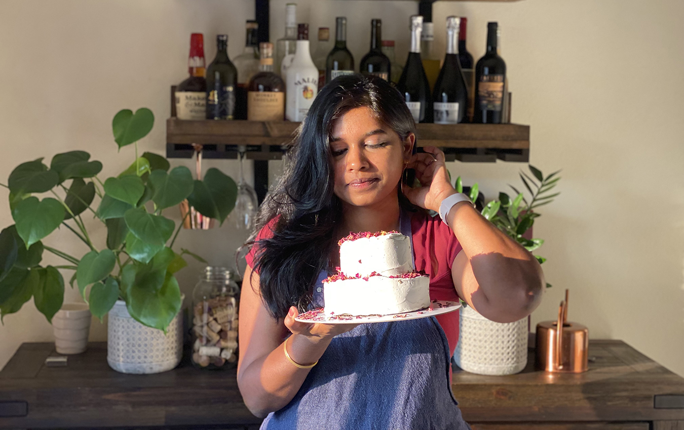 Shru’s Kitchen's Stunning Plant-Forward Cakes Baked to Order